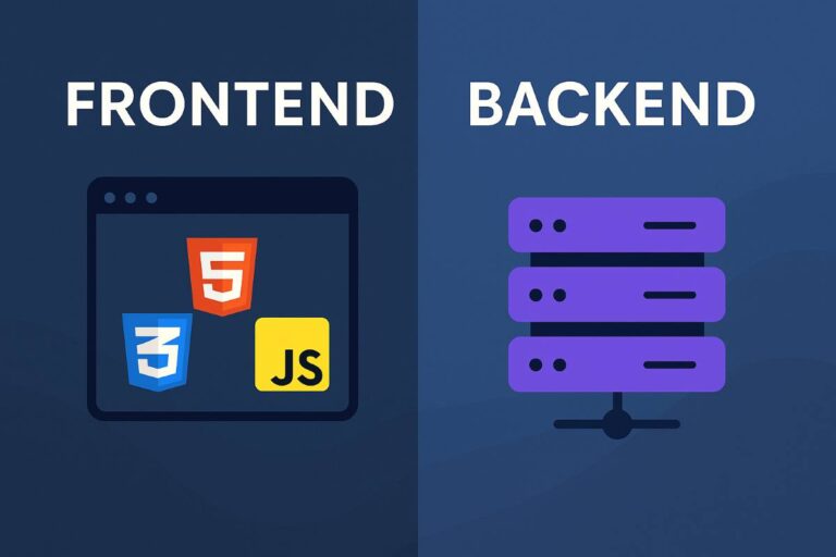Frontend vs Backend: What’s the Real Difference? - Elif Karakiz
